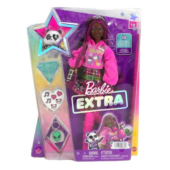 Mattel | Toys | Barbie Extra African American Doll Mattel 222 New ...